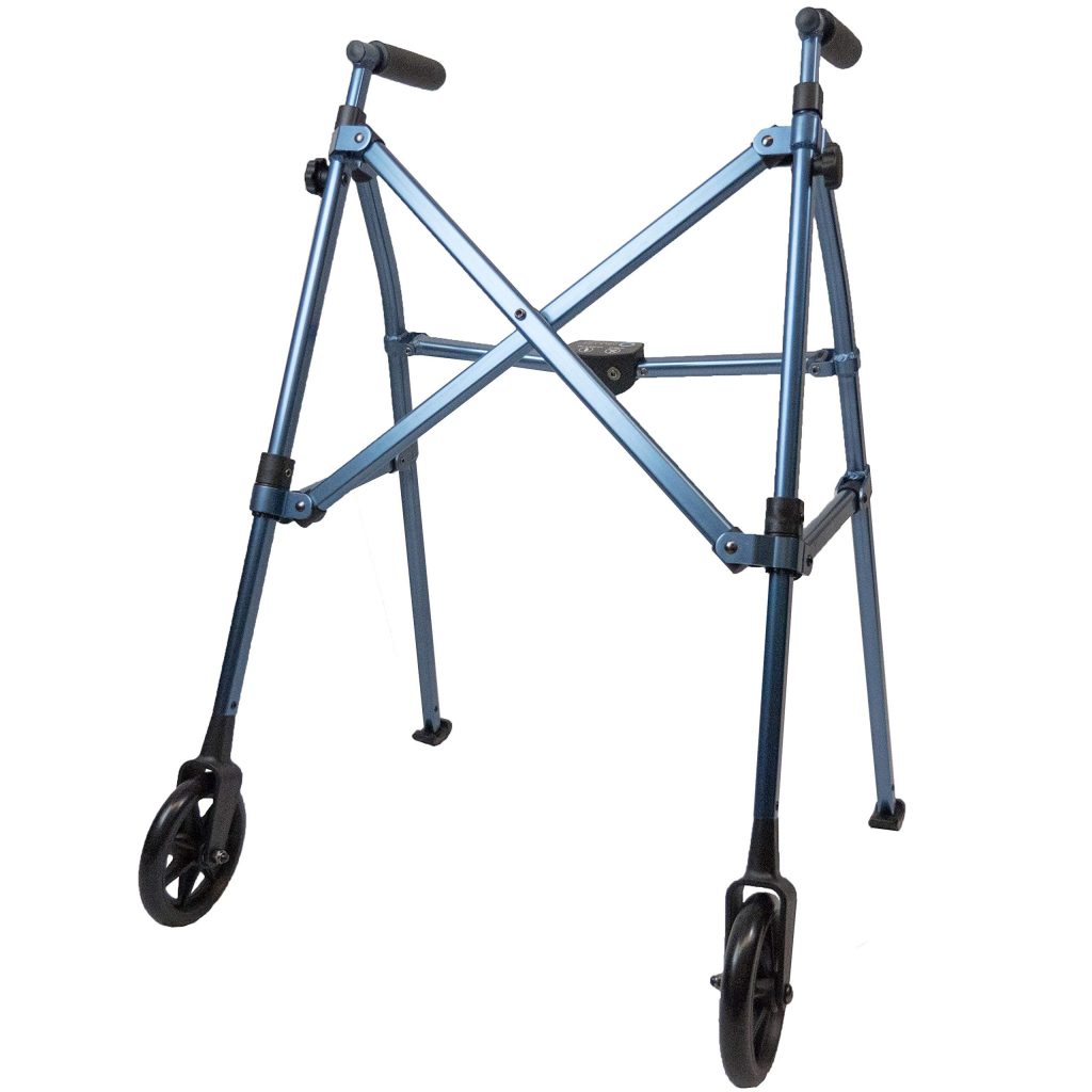 Able Life 2 Wheel Easy Fold Walker - Leading Edge Senior Care Supplies