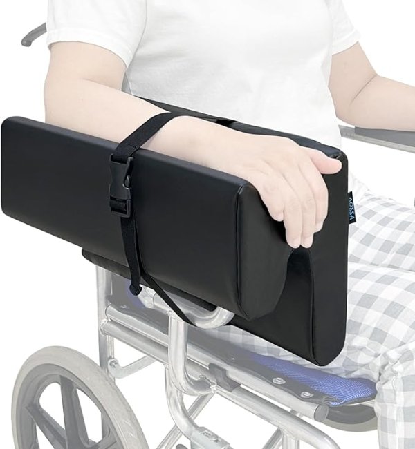 AOSSA Lateral Support for Wheelchair Arm Trough, Armrest Pad Cushion ...